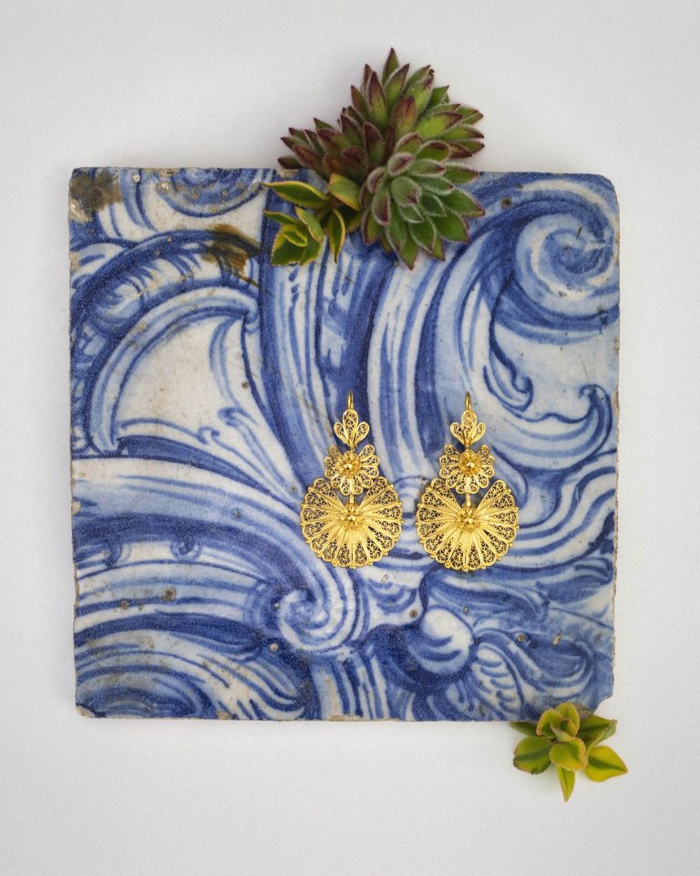 Colar elos médios em ouro | Filigrana | Leitão & Irmão