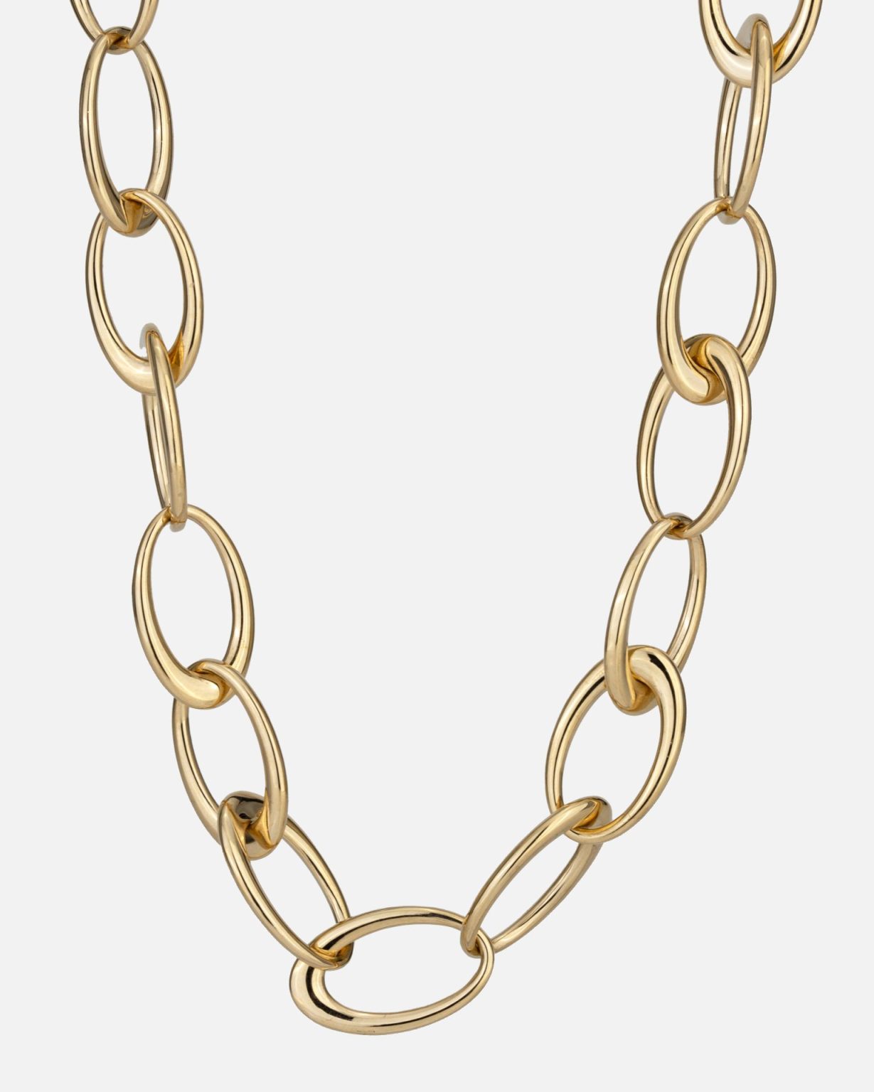 Colar Elipse em ouro amarelo | Leitão & Irmão